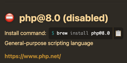 Installing PHP8.0 on macOS - Jesús Amieiro